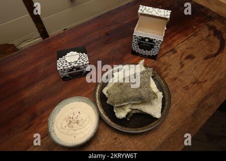 Ayr, Ayrshire, Scotland, UK, Blackthorn Salt. The first & only thorn ...