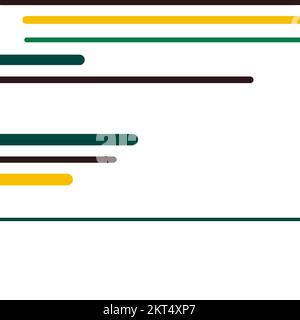 Random Color flowing rounded stripes illustration Stock Vector Image ...