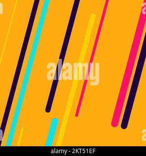 Random Color flowing rounded stripes illustration Stock Vector Image ...