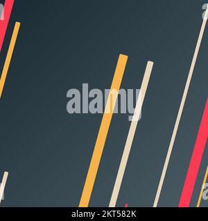 Random Color flowing rounded stripes illustration Stock Vector Image ...