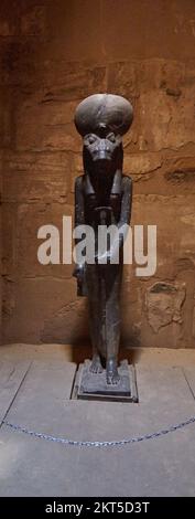 The Temple of Ptah, Home to the Mysterious Sekhmet Statue Stock Photo ...