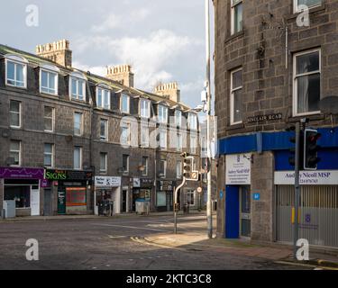 25 November 2022. Aberdeen, Scotland. This is the Police Station on ...