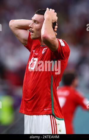 Al Rajjan, Qatar. 29th Nov, 2022. Soccer, Qatar 2022 World Cup, Wales ...