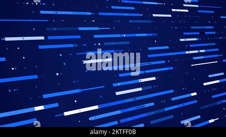 Abstract colorful stripes move horizontally. Motion. Colorful stripes ...