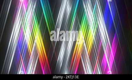 Animation of moving rays of colorful prism. Motion. Moving 3d pattern ...