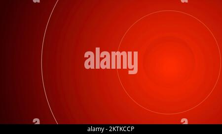 Spreading colorful circles, radio wave animation. Motion. Minimalistic ...