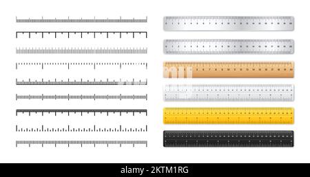 Measuring chart with 5 centimeters. Length measurement math, distance ...
