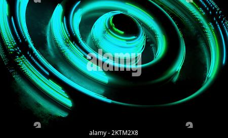 Science fiction high tech spinning elements background. Design ...