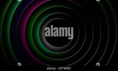 Abstract visualization of the sound equalizer app interface. Motion ...