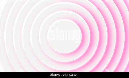 Rings with shadow and rotation effect. Motion. Animated background of ...