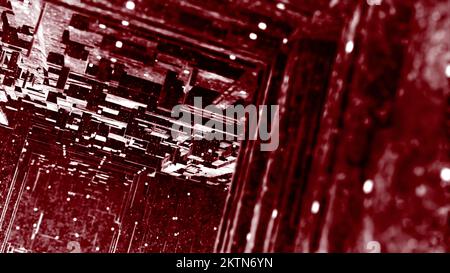 Virtual 3d maze. Motion. Movement in 3D maze with traps. Maze with ...