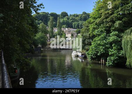 Thimble Mill Bath England UK Stock Photo - Alamy