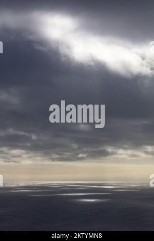 Spectacular sky, clouds, and light beams at sunset Stock Photo - Alamy