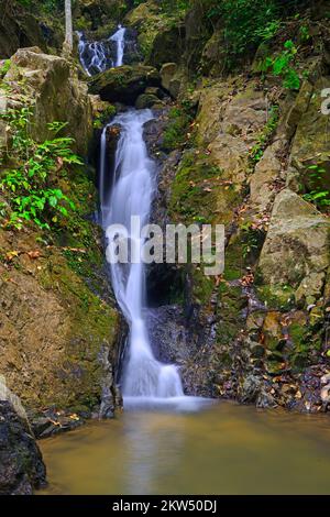 Cascades of Tonsai Waterfall, Phuket, Thailand Stock Photo - Alamy