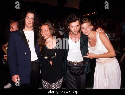 Dweezil Zappa and Moon Unit Zappa Circa 1980's Credit: Ralph Dominguez ...