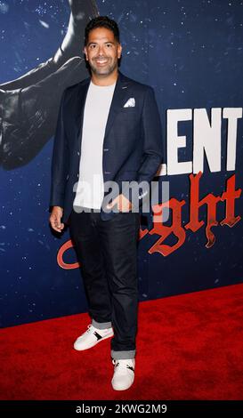 LOS ANGELES - NOV 29: Ben DeJesus at the Violent Night Premiere at the ...