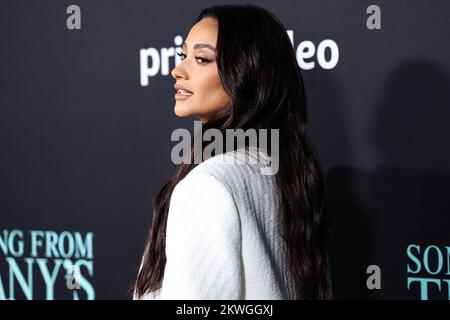Canadian actress / model Shannon Ashley aka Shay Mitchell arrives at ...