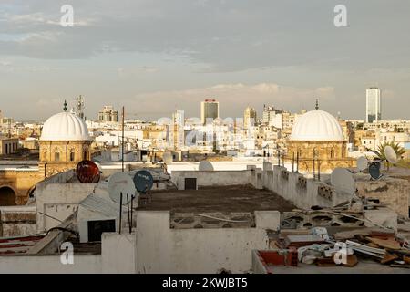 View of the Old Medina of Tunis, Around 700 monuments, including ...