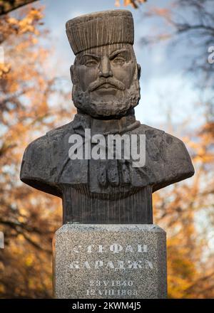 Bust of Stefan Karadzha as a prominent Bulgarian revolutionist and ...