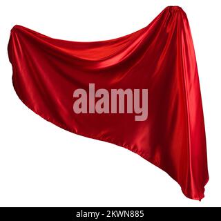 Red cloth flutters Stock Photo - Alamy