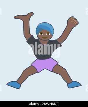 cute kid with many gesture expression Stock Vector Image & Art - Alamy