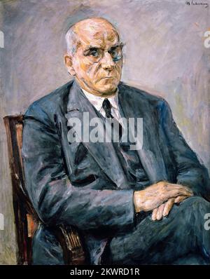Portrait of Otto Braun 1932 by Max Liebermann Stock Photo - Alamy