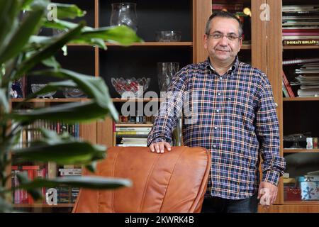 Dr. Darko Chudy in the family home in Velika Gorica Stock Photo - Alamy