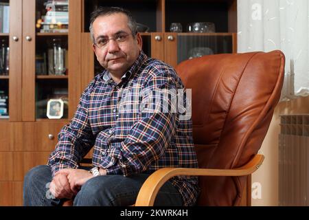 Dr. Darko Chudy in the family home in Velika Gorica Stock Photo - Alamy