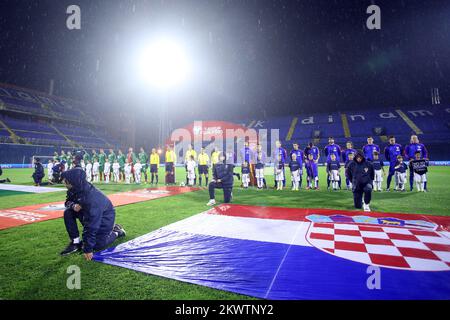 Qualifying match for the UEFA Euro 2016, group H, Croatia - Bulgaria ...