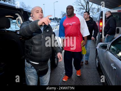 17.01.2017., Croatia, Zagreb - Legendary fighter Robert Malcolm Sapp Jr ...