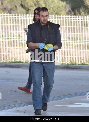 The details of Croatian city Sibenik Stock Photo - Alamy