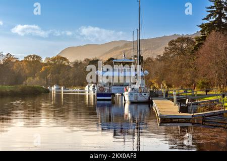 The Caledonian Canal at Dochgarroch, Inverness Stock Photo - Alamy