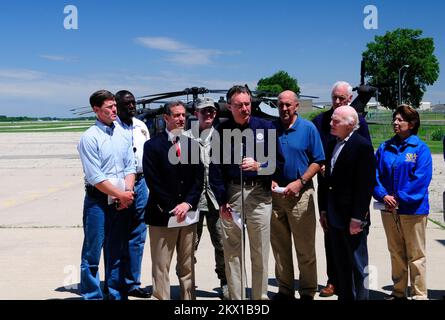 Brig. Gen. David S. Doyle (right), Joint Readiness Training Center and ...