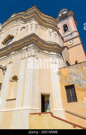 The beautiful church of Diano Castello Stock Photo - Alamy