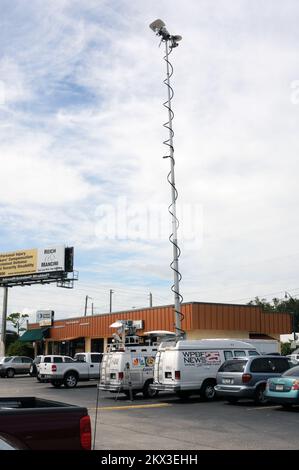 FEMA PIO with news crew at disaster site. Georgia Severe Storms and ...