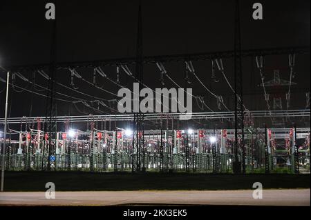 Substation of the Austrian Power Grid in Vienna Stock Photo - Alamy