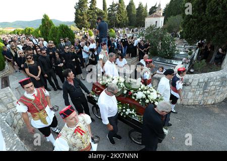 01.08.2018., Vela Luka, Croatia - Family, friends, associates and fans ...