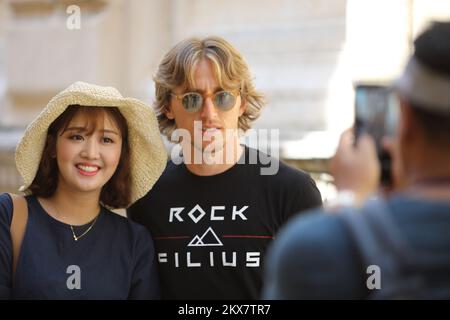 05.08.2018., Zadar , Croatia - Croatian football player Luka Modric ...