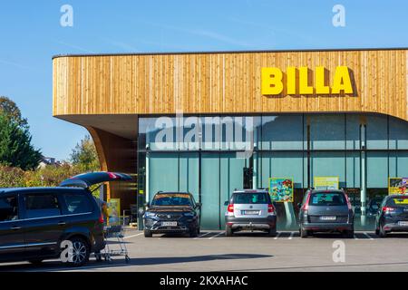 A BILLA supermarket in Vienna, Austria Stock Photo - Alamy