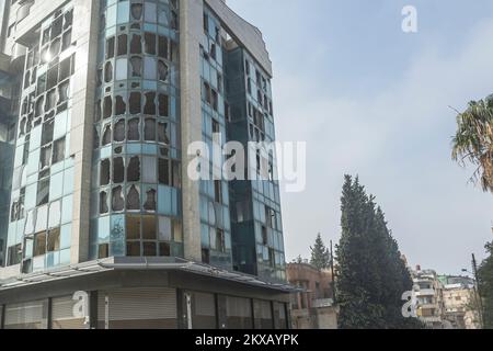 Downtown, city center of Hama, Syria, Middle East Stock Photo - Alamy