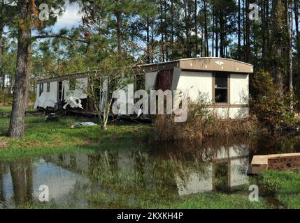 Pamlico Beach Distruction. North Carolina Hurricane Irene. Photographs ...