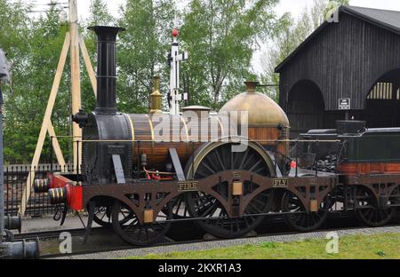 The Fire Fly, a Broad Gauge Replica steam Locomotive, built in 2005 ...