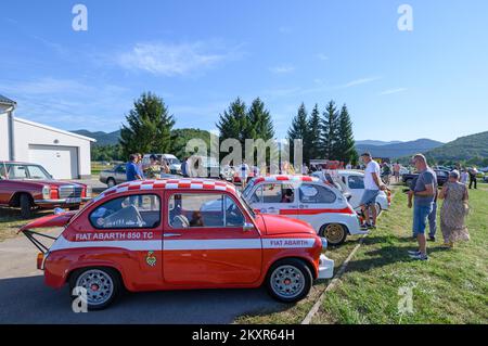 Participants display their cars during first Ferdinand Budicki Classic ...