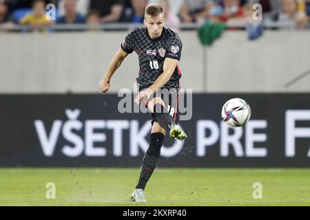 Mislav Orsic of Croatia during the FIFA World Cup Qatar 2022 match ...