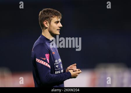 Josip Stanisic of Croatia during the training session at stadium ...
