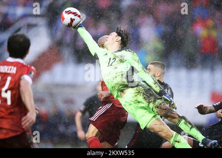 SPLIT, CROATIA - NOVEMBER 14: during the 2022 FIFA World Cup Qualifier ...