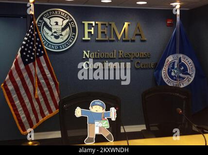 The National Response Coordination Center during its activation for ...