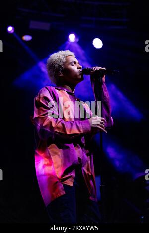 Italy 29 November 2022 Destin Conrad - opening act for Kehlani - live ...