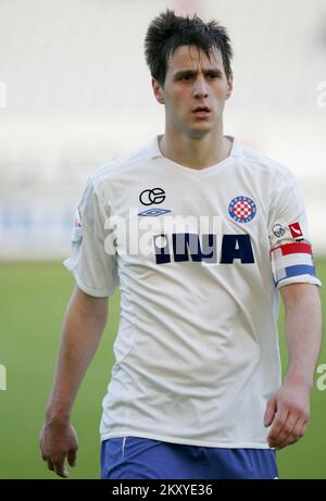 Nikola Kalinic during a training session at the Maksimir Stadium Stock ...
