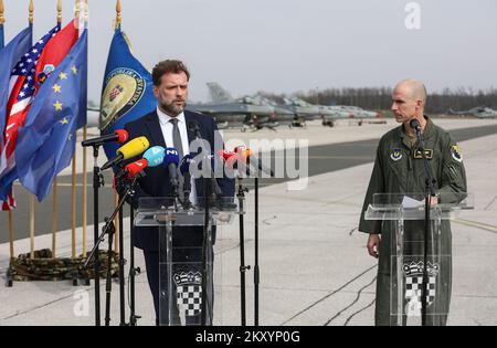 Commander of the 31st Fighter Wing Brigadier at Aviano Air Base General ...